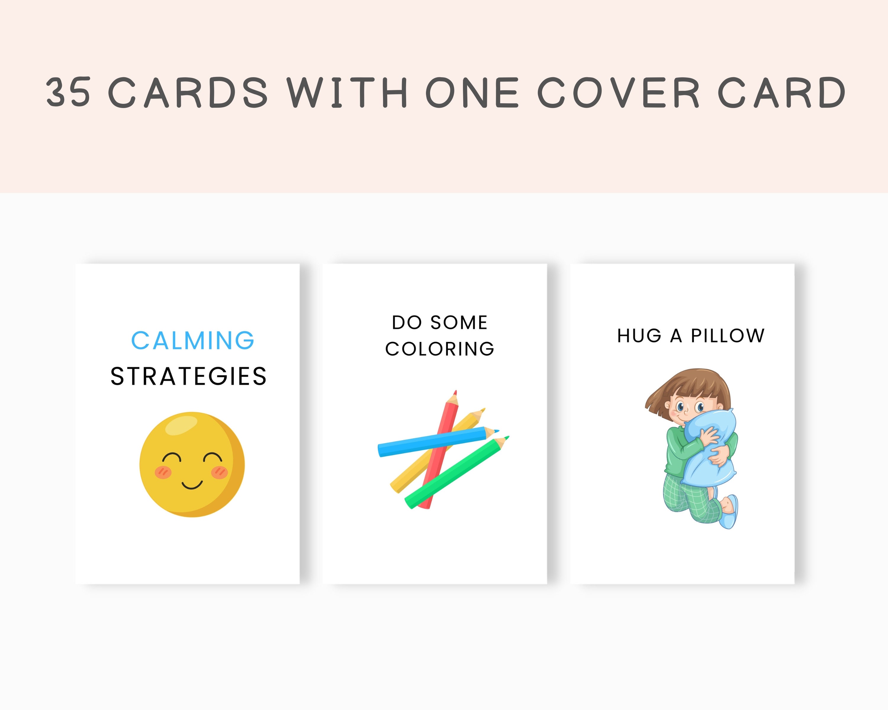Calming Corner Flashcards, Calming Strategies, Calming Techniques ...