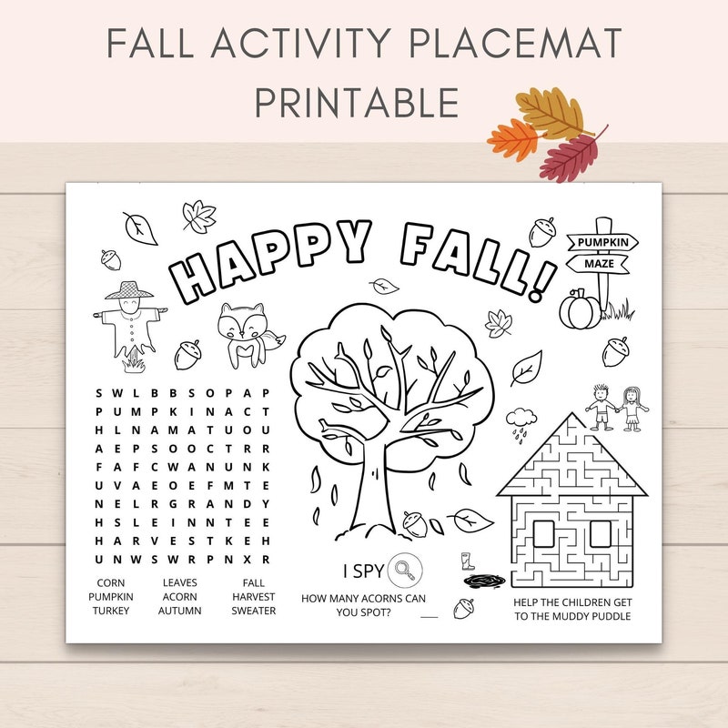 Fall Printable - Etsy