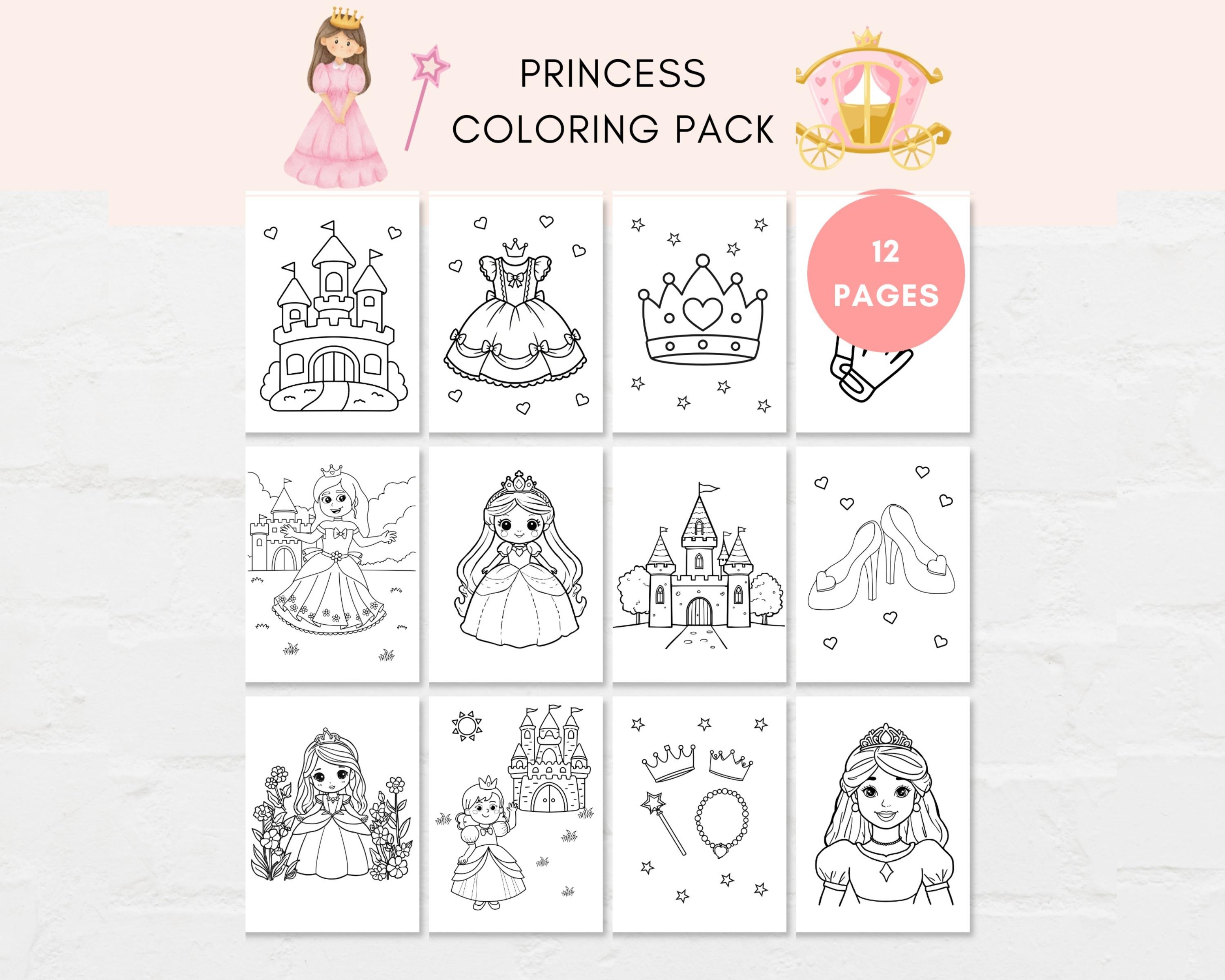 Coloring Pack for Little Kids, Kids Coloring Pack Bundle, Printable ...