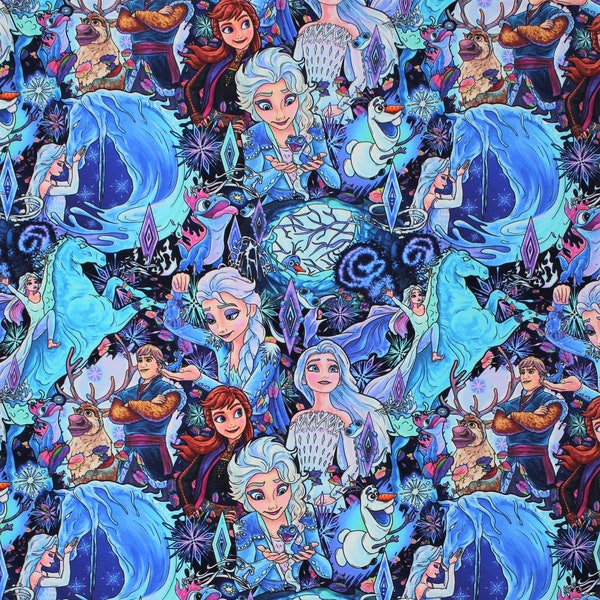 Frozen Fabric - Etsy