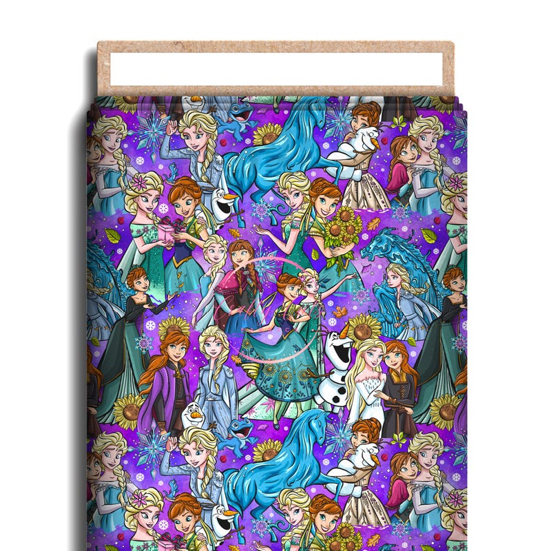 Frozen Fabric - Etsy