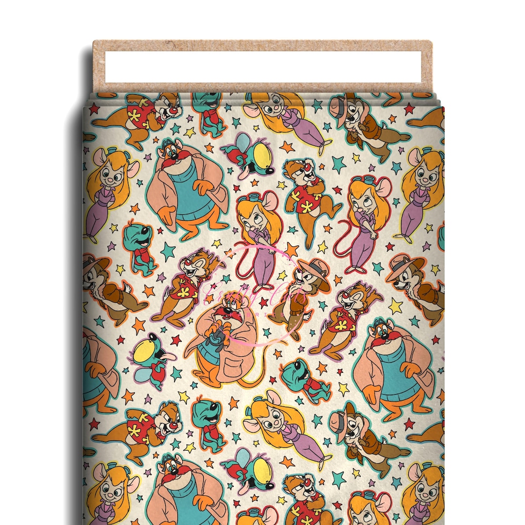 To the Rescue Character Fabric, Cotton Lycra, Cartoon High Quality ...
