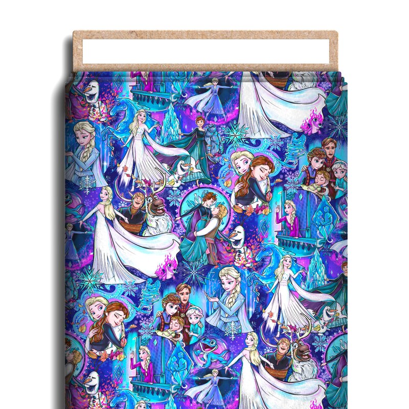 Frozen Fabric - Etsy
