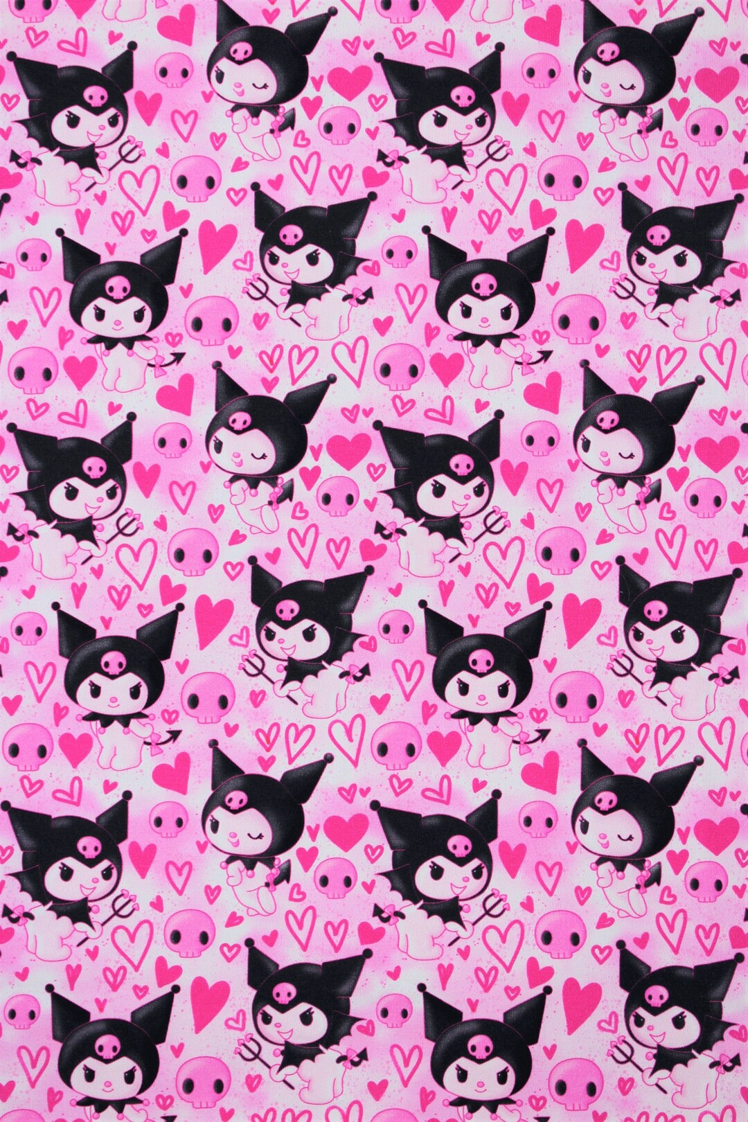 Pretty in Pink Character Fabric, Cotton Lycra, Cartoon High Quality ...