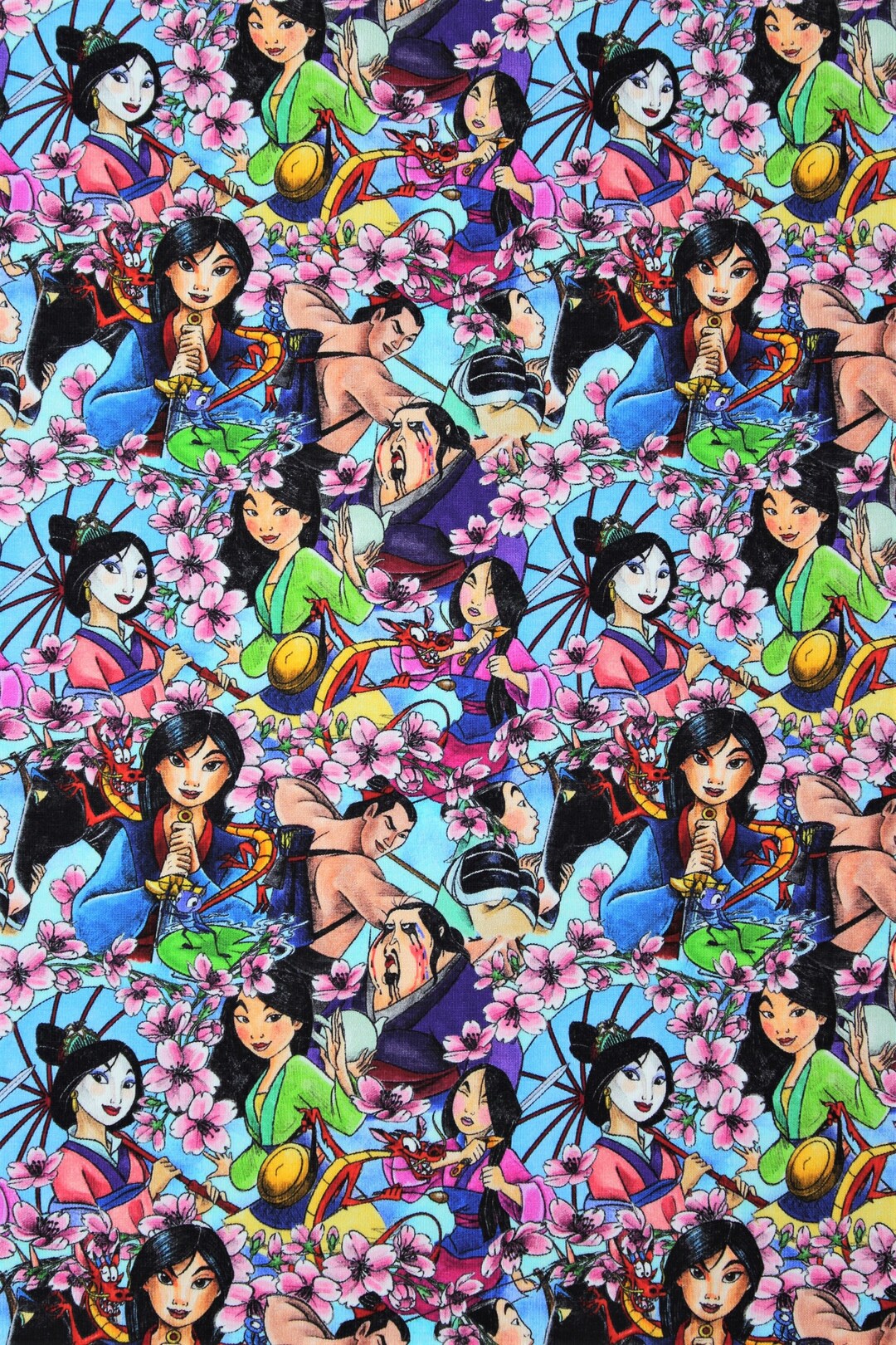 Brave Princess Character Fabric, Cotton Lycra, Disney Princess Cartoon ...