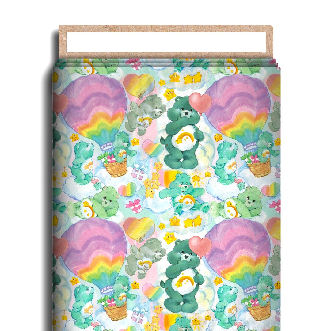Retro Character Fabric, Cotton Lycra, Cartoon High Quality Custom ...
