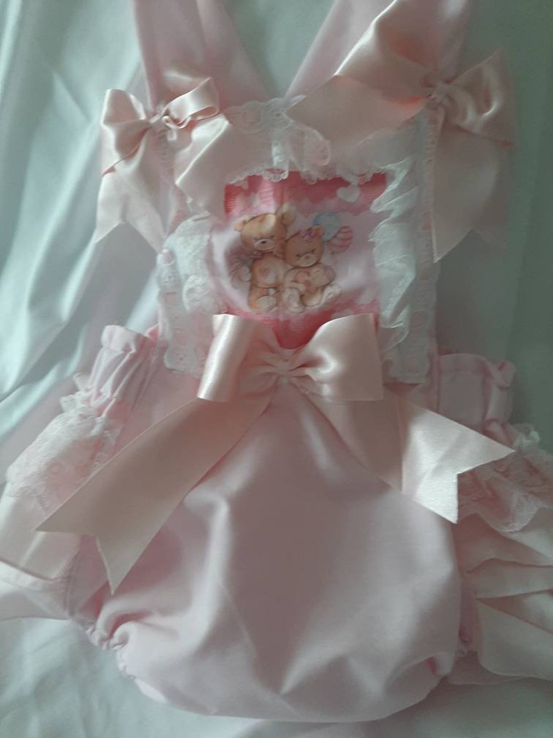 Birthday Romper Pink Girls Birthday Romper Frilly Romper - Etsy