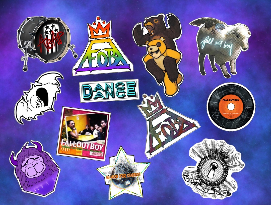 F.O.B. Sticker Packs | Pop Punk 00s Emo | Ttyg FUCT IOH Folie a Deux ...