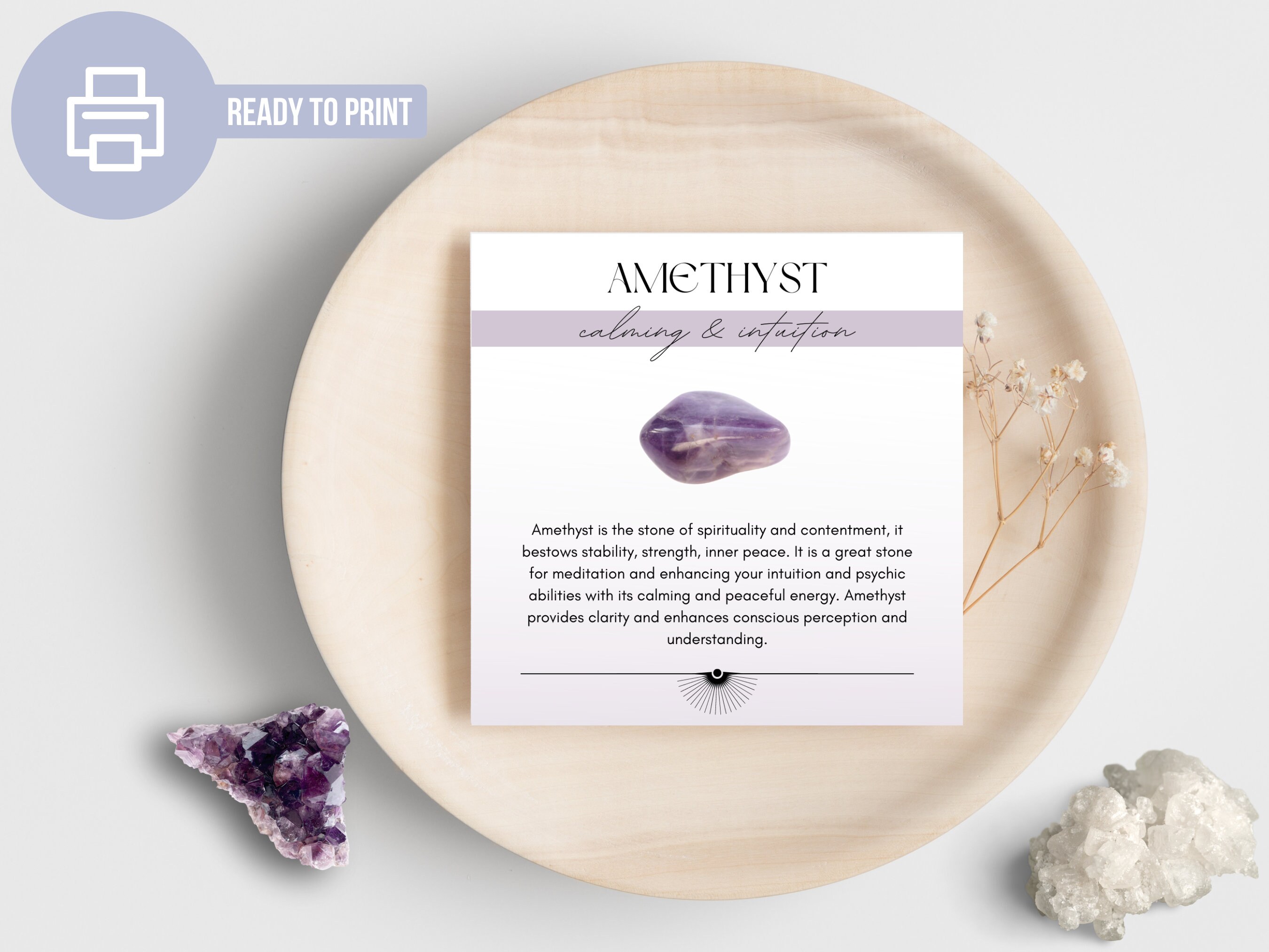 100 Crystal Information Cards | Crystal Meaning Instagram Posts ...