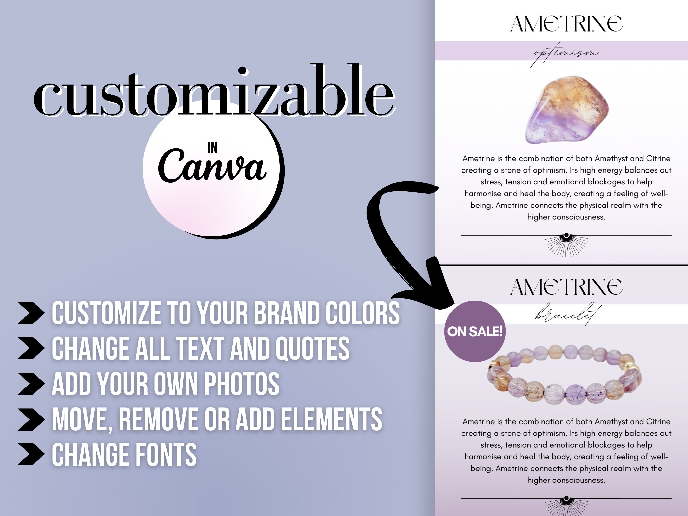 100 Crystal Information Cards | Crystal Meaning Instagram Posts ...