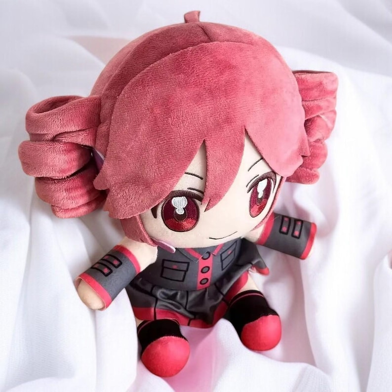 Kasane Teto Plush | UTAU Inspired Kawaii Anime Plushie - Etsy