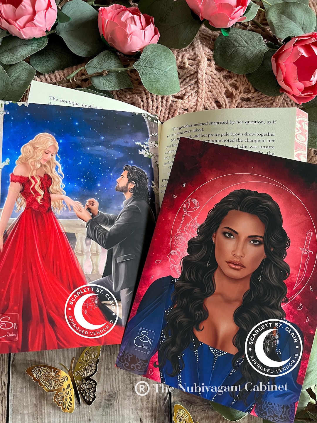 Scarlett St. Clair Art Bundle - Officially Licensed Premium Prints - Inspired by Hades X ...