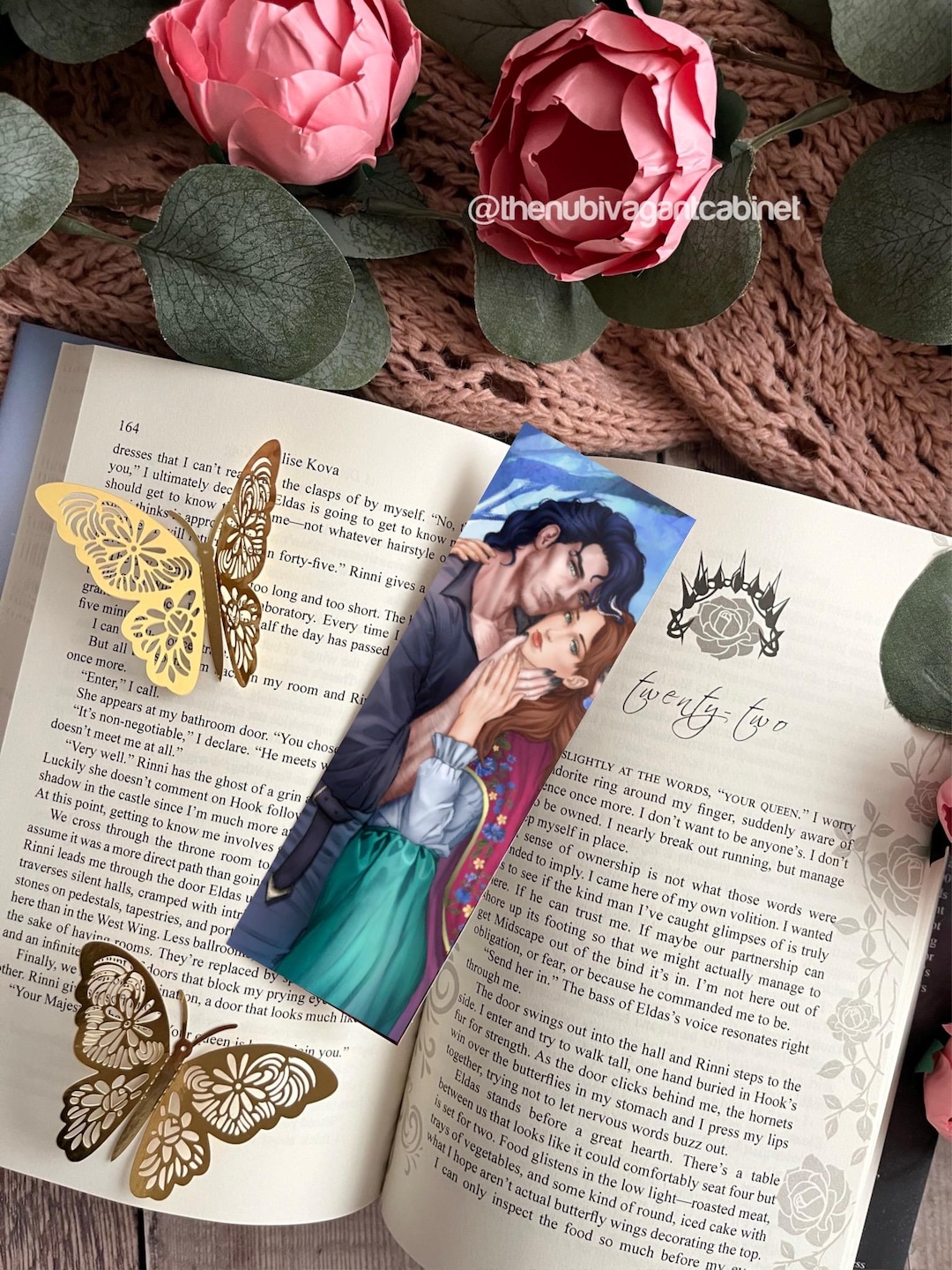 Faelyn and Evander Bookmark - Officially Licensed Art - Inspired by A ...