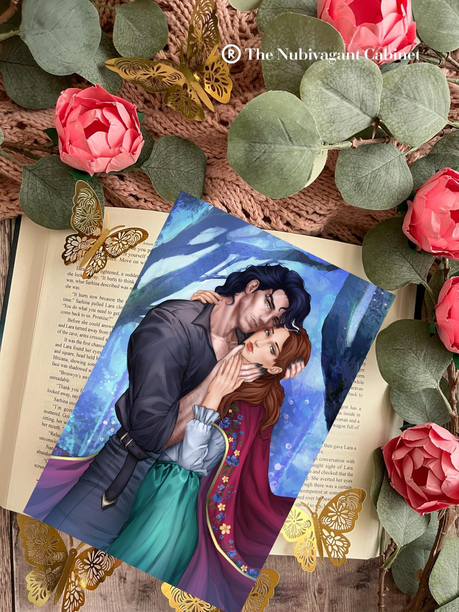 Faelyn and Evander - Officially Licensed Premium Print - Inspired by A ...
