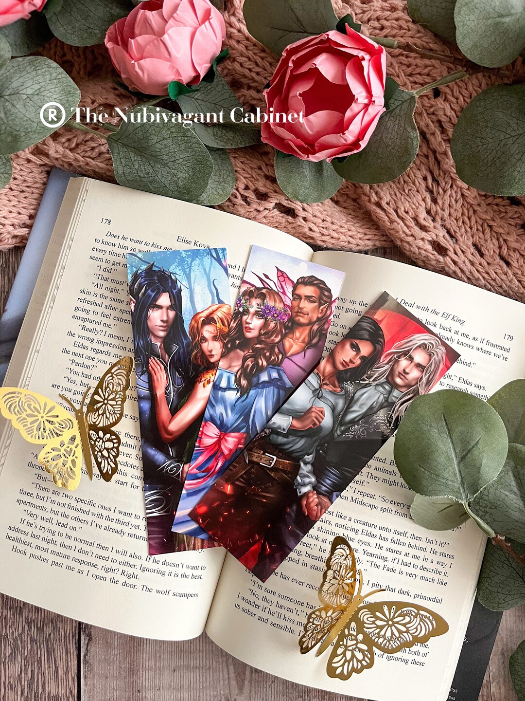 Married to Magic Couples/ Vhalla and Aldrik Bookmark Bundle - Etsy