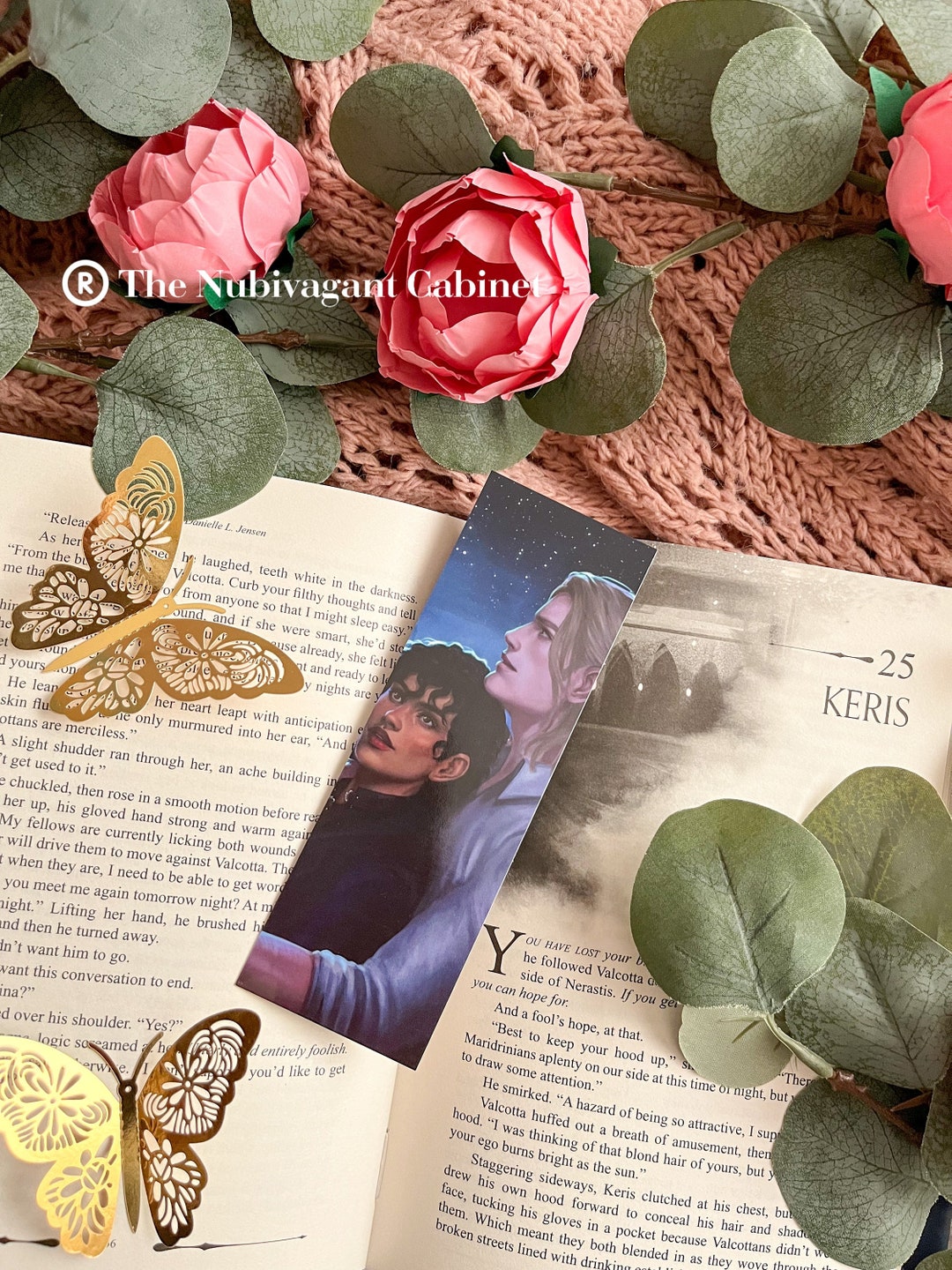 Keris and Zarrah Bookmark - Inspired by the Inadequate Heir - the ...