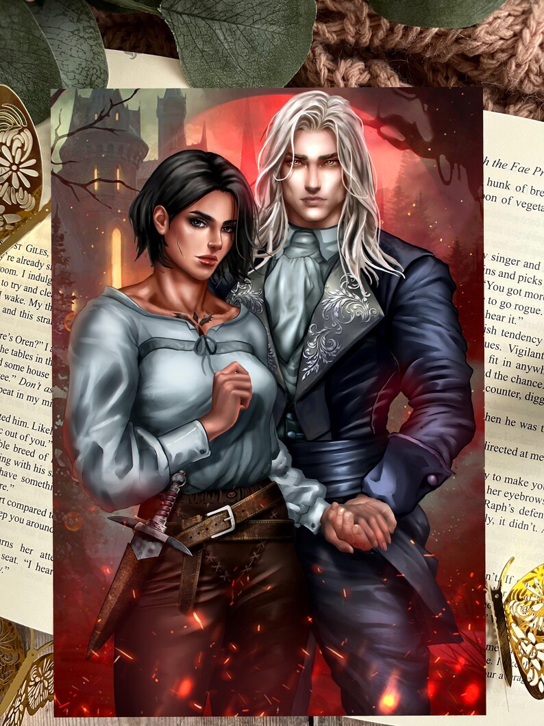 Floriane and Ruvan Officially Licensed Premium Print - Etsy