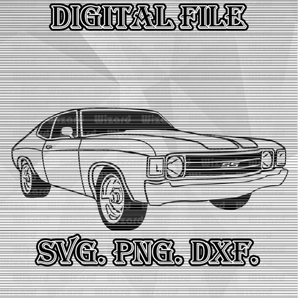 1972 Chevelle Ss - Etsy