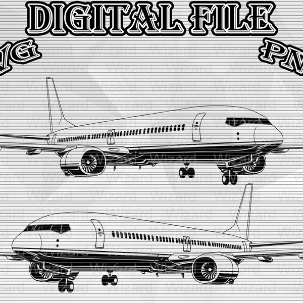 Boeing 737 Max Svg - Etsy Australia