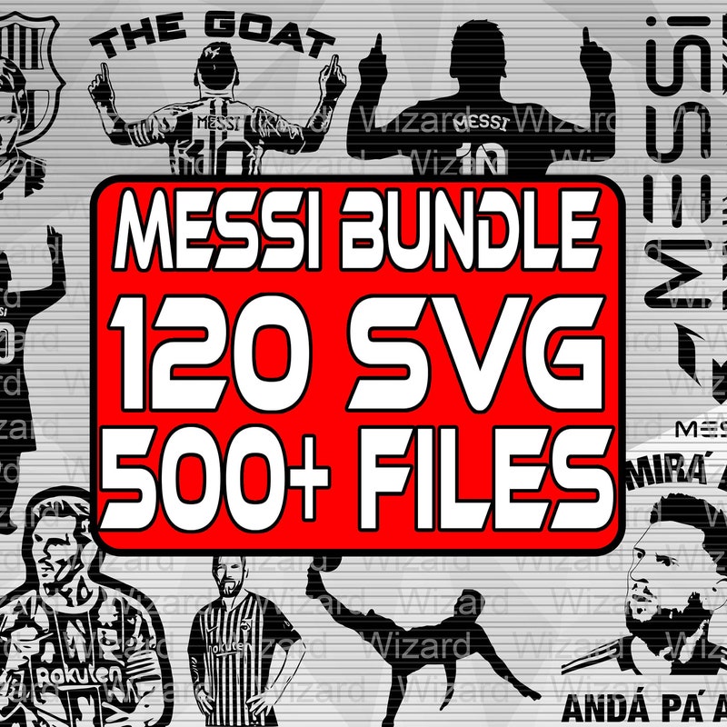 Messi Svg - Etsy