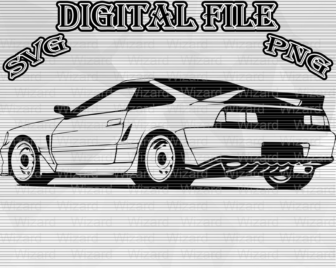 Honda CRX 1991 JDM SVG, Honda Crx 1989 Png, Honda Crx Cut File, Honda ...