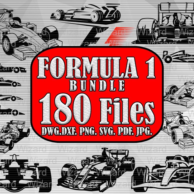 Formula 1 Silhouette - Etsy UK