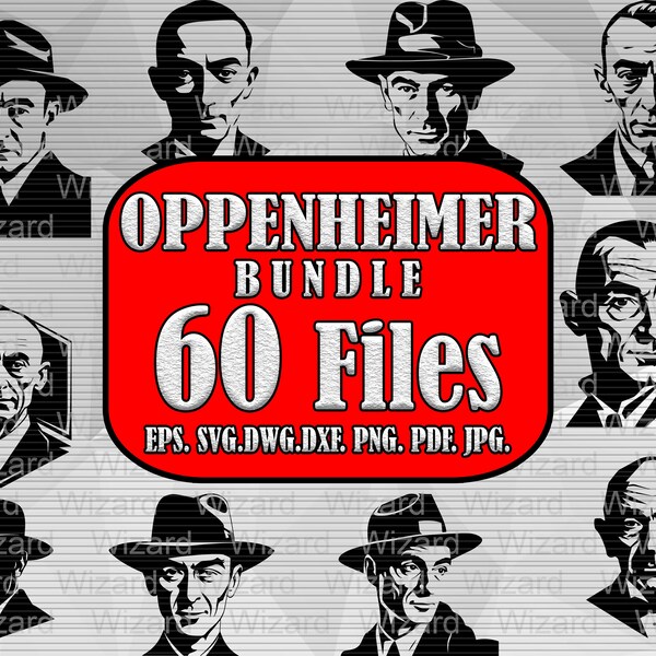 Oppenheimer Silhouette - Etsy Australia