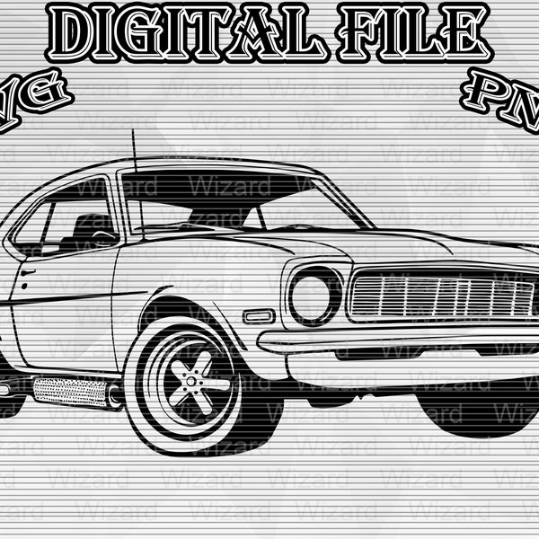 Ford Maverick Svg - Etsy