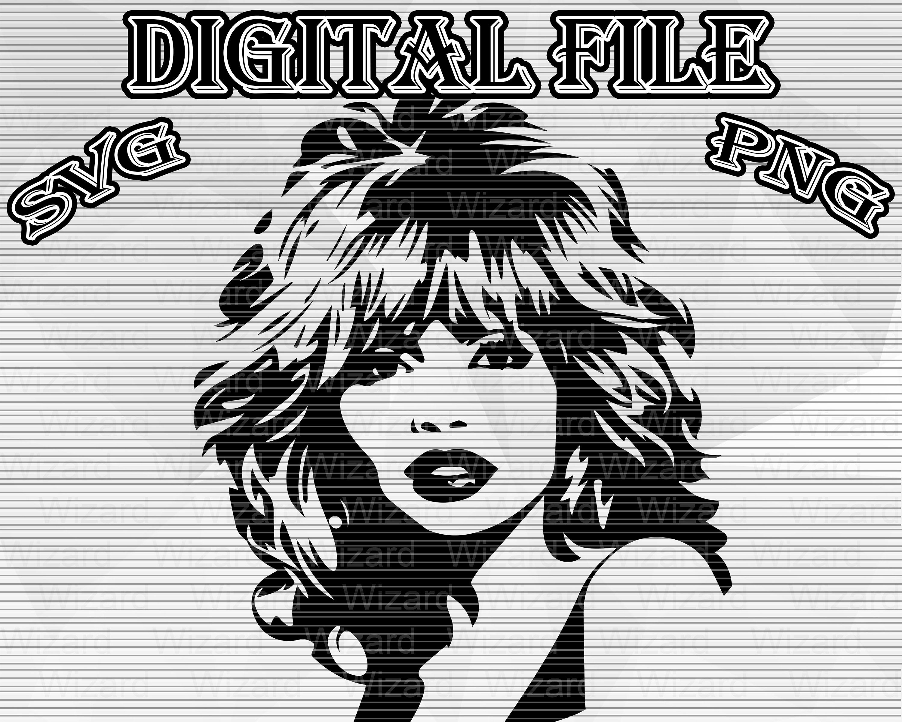 Tina Turner SVG Tina Turner PNG Tina Turner Design Tina - Etsy Hong Kong