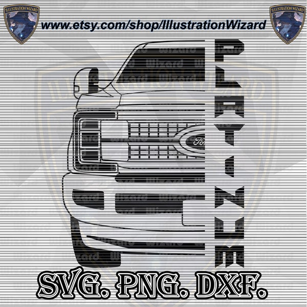 Ford Truck Vector Platinum - Etsy