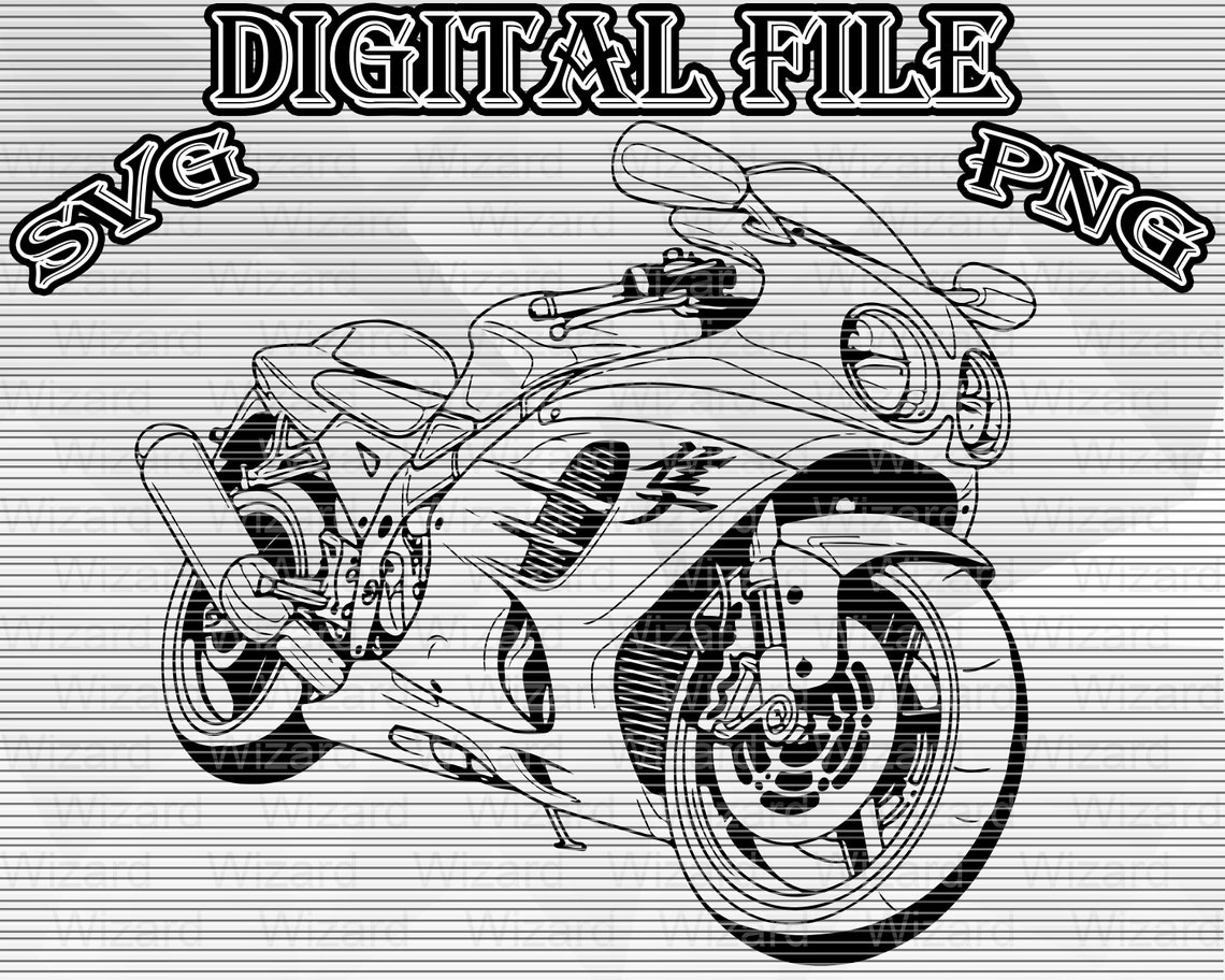 HAYABUSA GSX-R1000 2023 Svg, Suzuki Hayabusa Svg, Suzuki Hayabusa ...