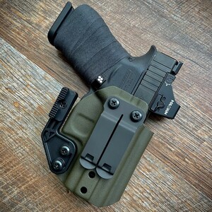 Glock 43x/43x MOS IWB Holster Monoblock Belt Clip - Etsy