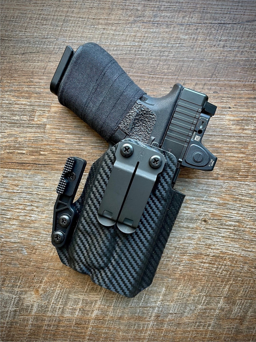 Shadow Systems MR920 W/ TLR-7 IWB Holster Carbon Fiber Monoblock Belt ...
