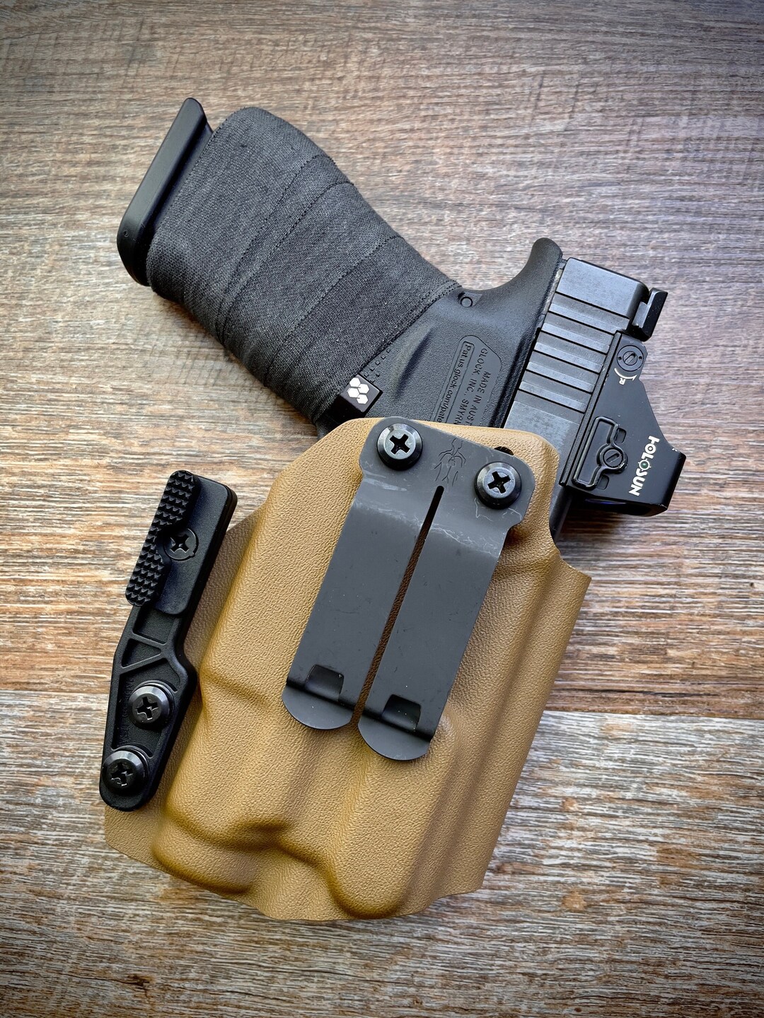 Glock 43x W/ TLR-7 Sub IWB Holster Monoblock Belt Clip - Etsy