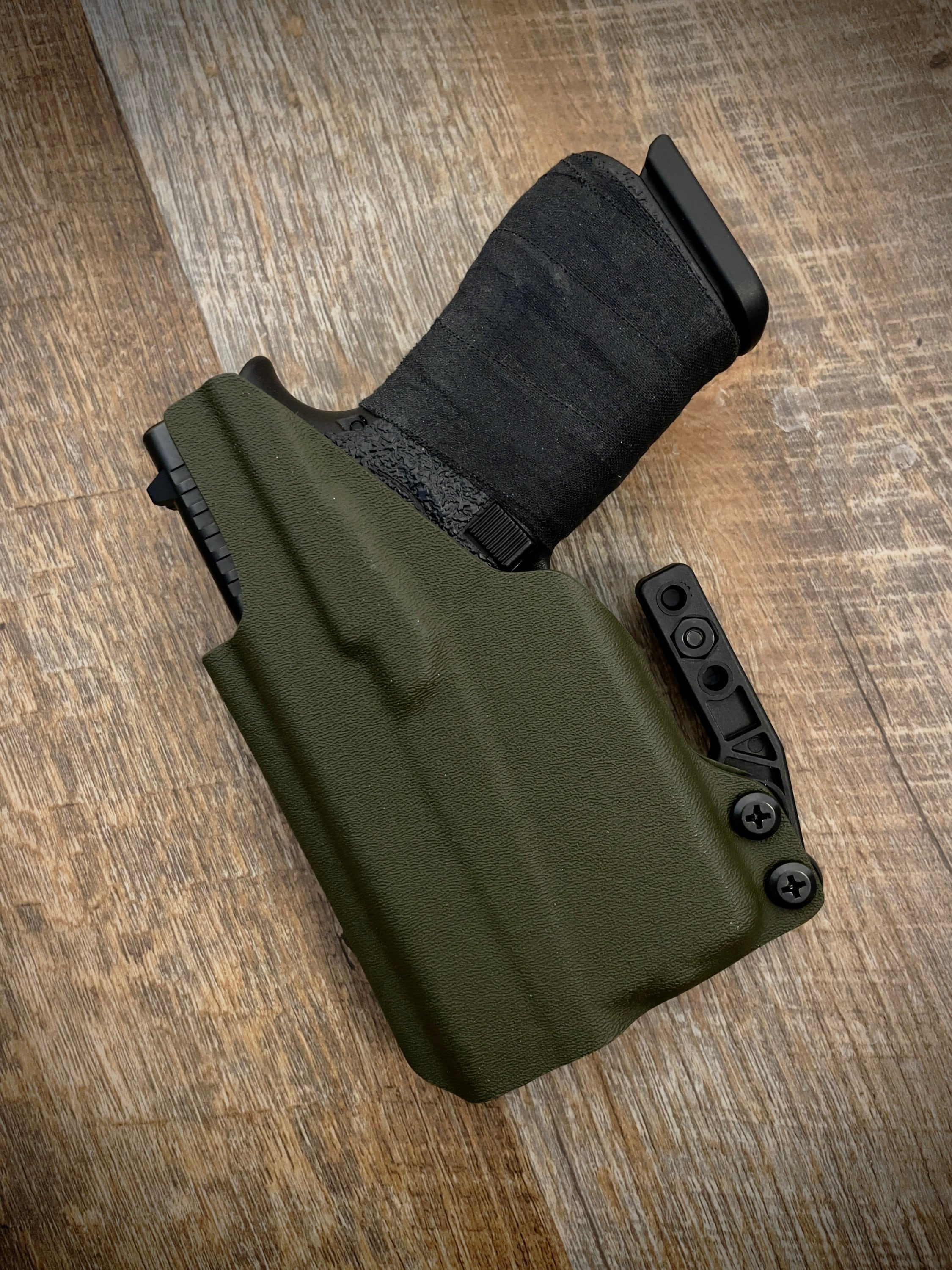 Glock 43/43x W/ TLR-6 IWB Holster Monoblock Belt Clip - Etsy