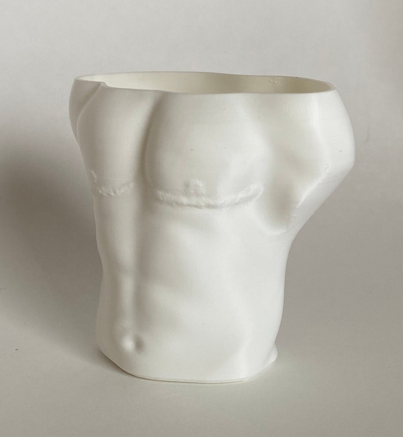 LGBTQ Planter Trans Male Planter- Muscle Body Planter - Etsy