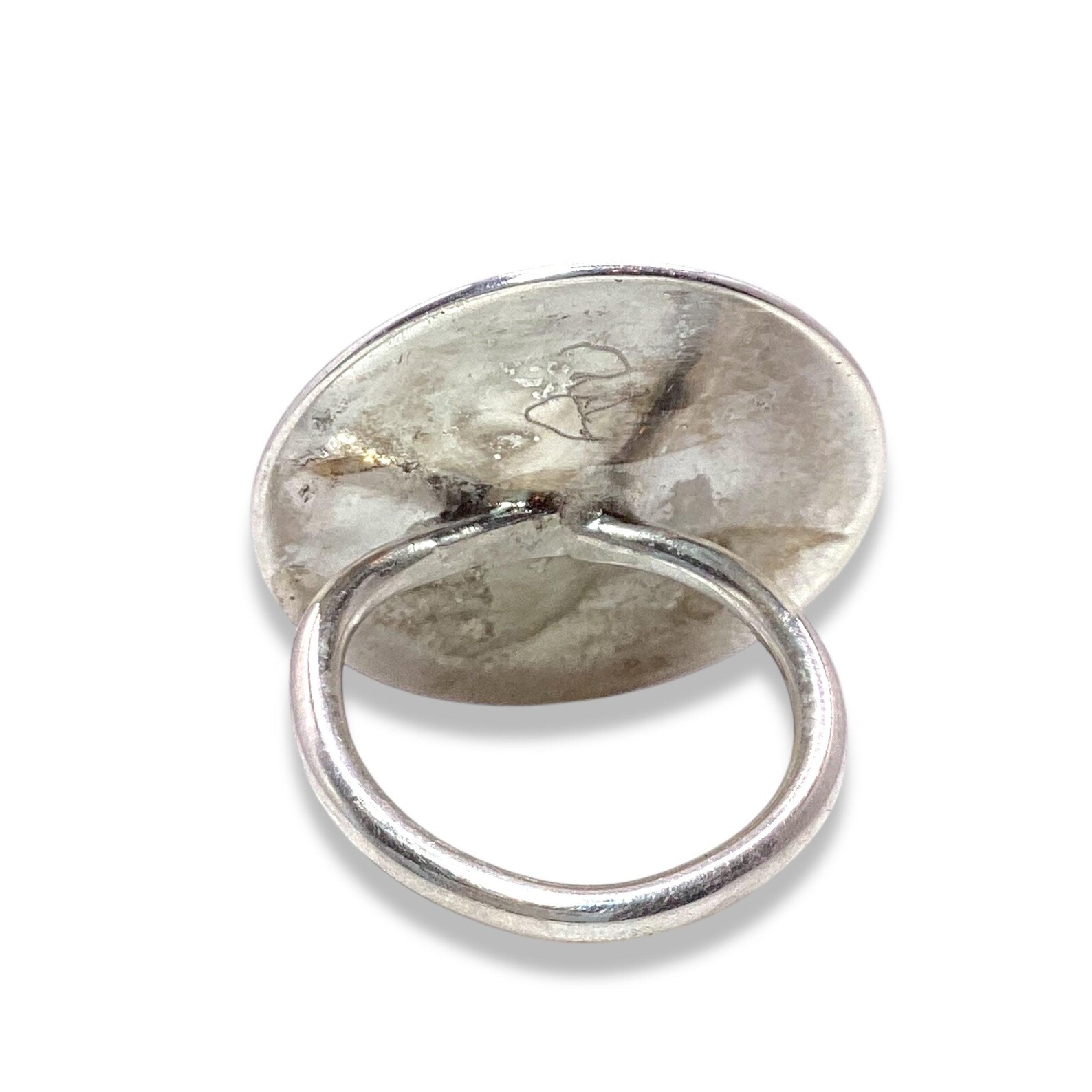 Sterling Silver Concho Ring by Randy Christensen - Etsy