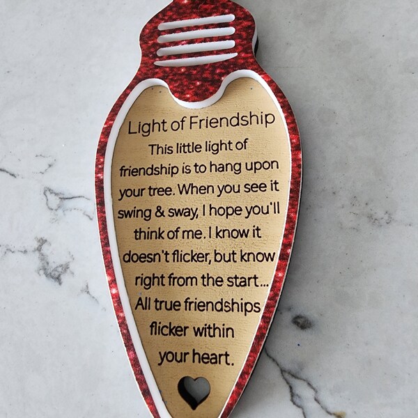 Light of Friendship - Etsy