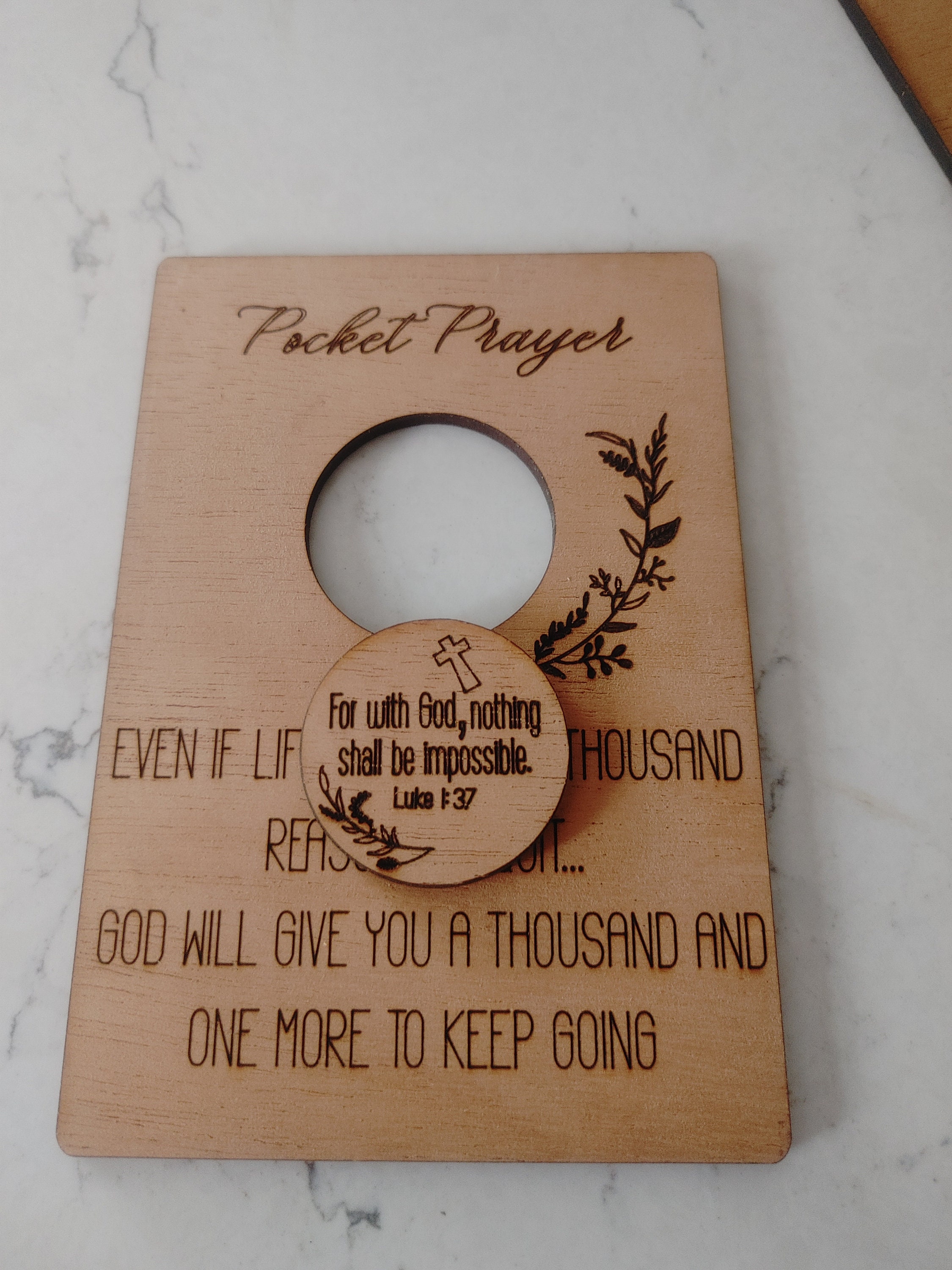 Pocket Prayer Token - Etsy