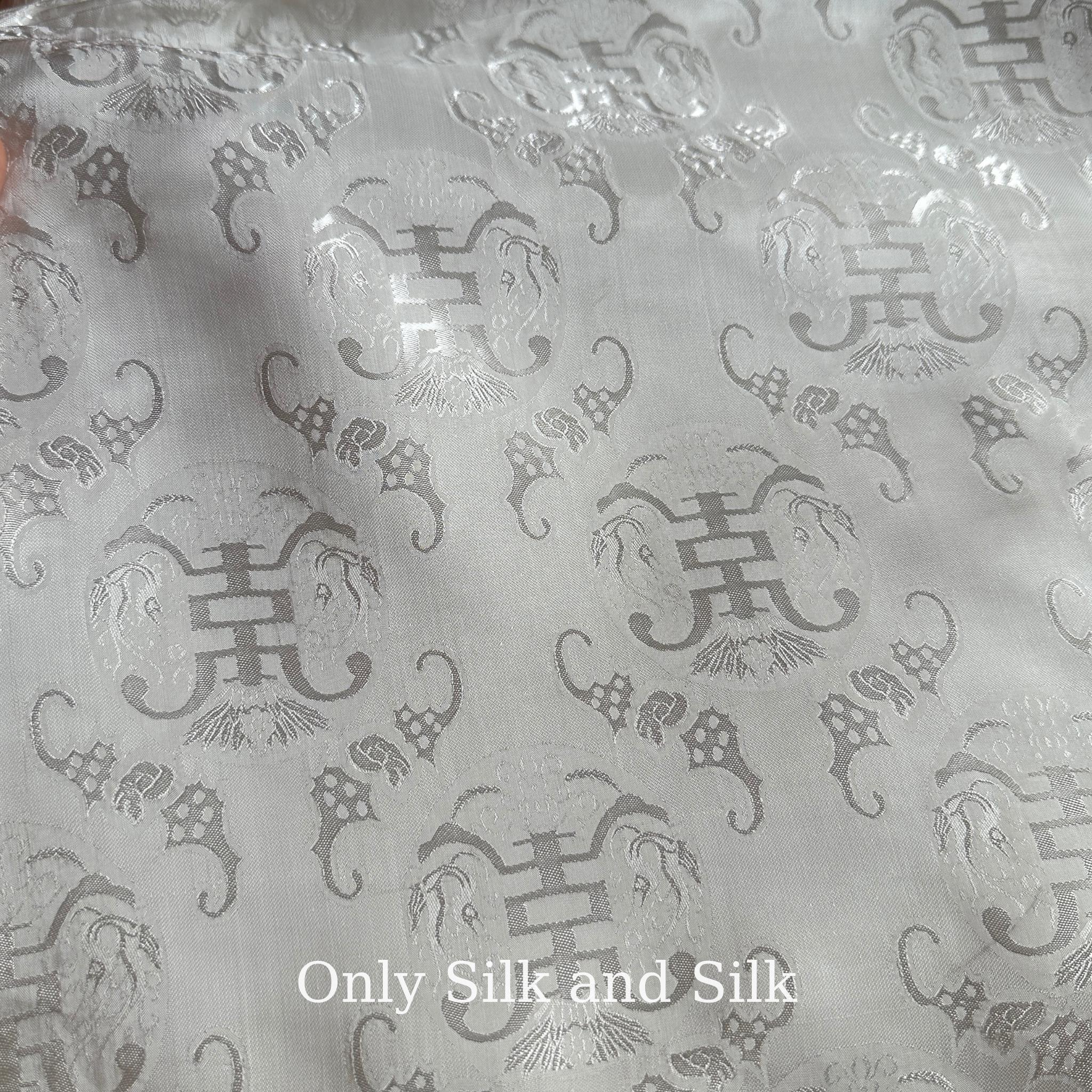 MULBERRY SILK FABRIC, Natural Silk, Luxury Silk, Pure Silk by the Yard ...