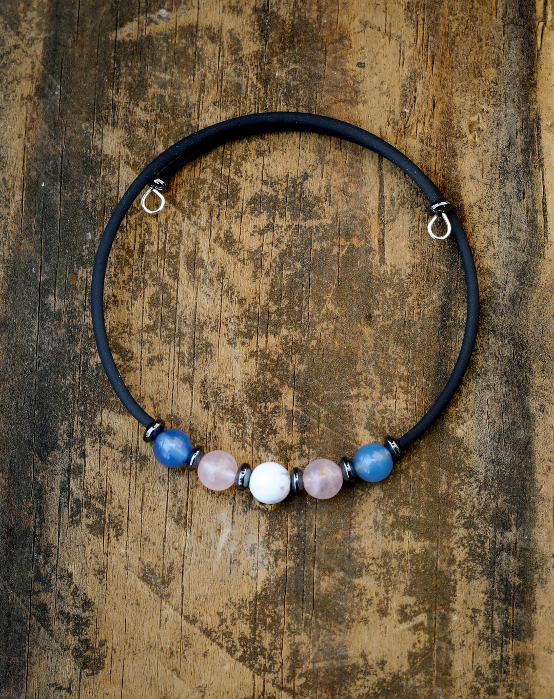 Transgender Bracelet,trans Pride Bracelet,transgender Gemstone Bracelet ...