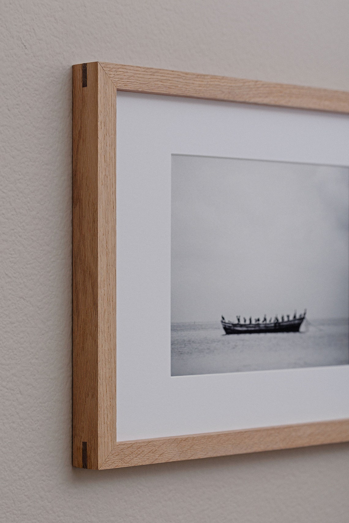 Oak Wood Picture Frame | Oak Gallery Picture Frames With Spline ...