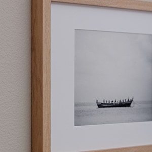 Handmade Solid Oak Wood Picture Frame | Gallery Style, Spline ...