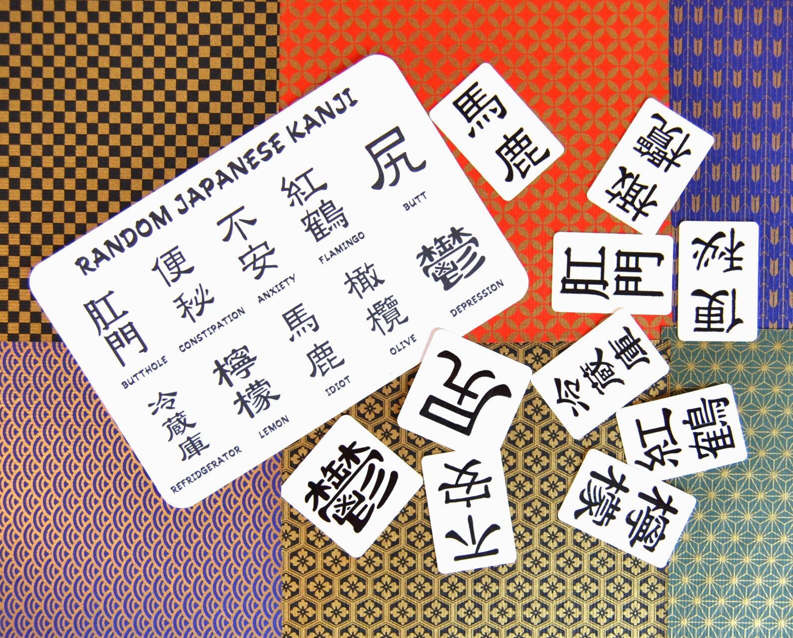 Random Japanese Kanji Temporary Tattoos - Etsy