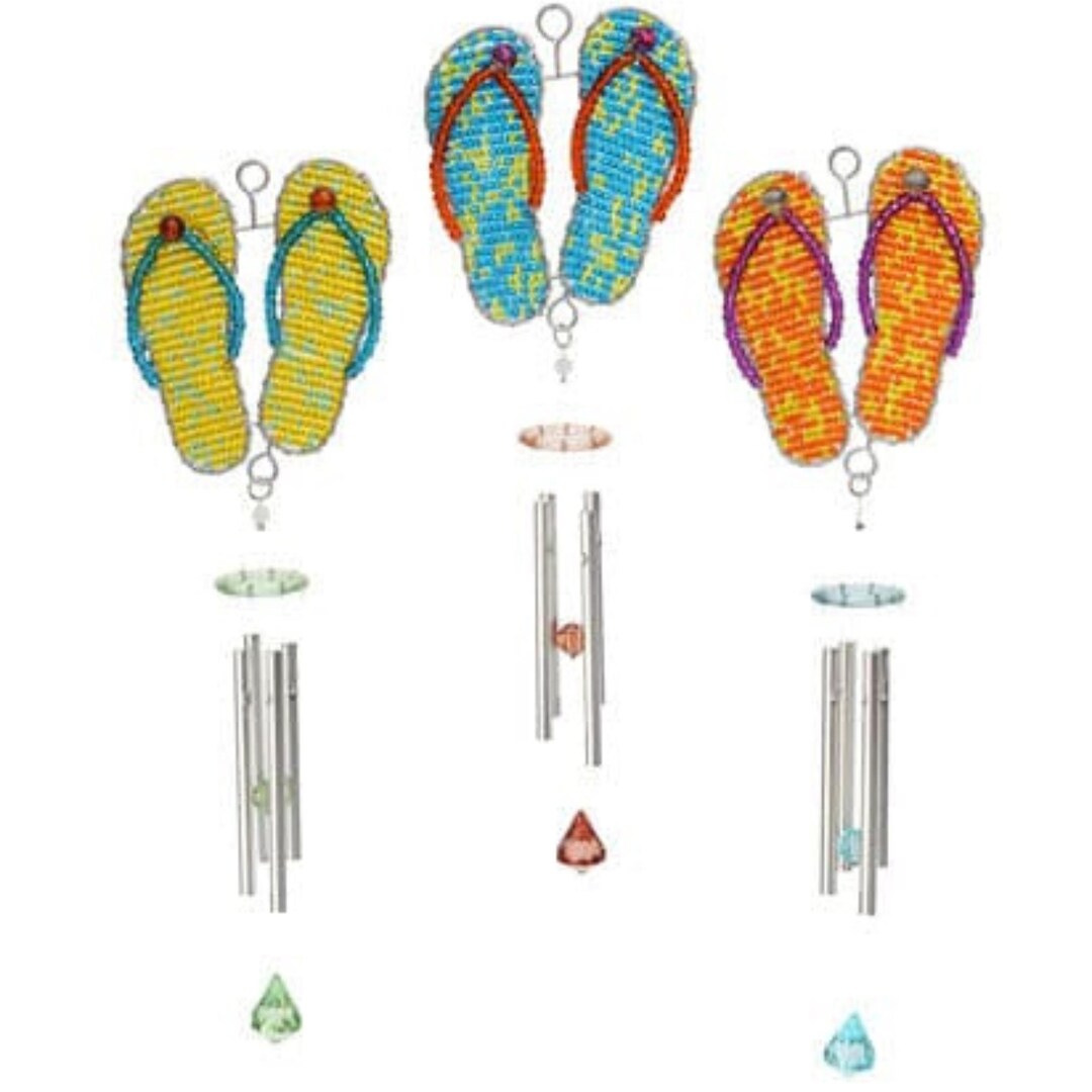 Small Flip Flop Wind Chime - Etsy