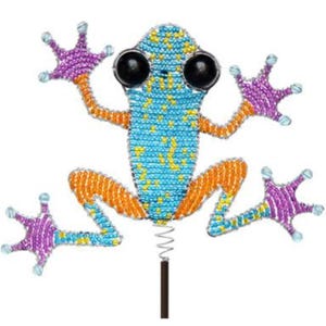 Tree Frog Garden Stake - Etsy