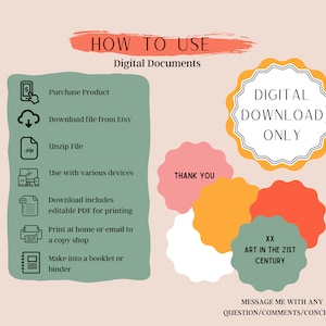 Pottery Planner/journal - Print at Home - Full Page & Half Page ...
