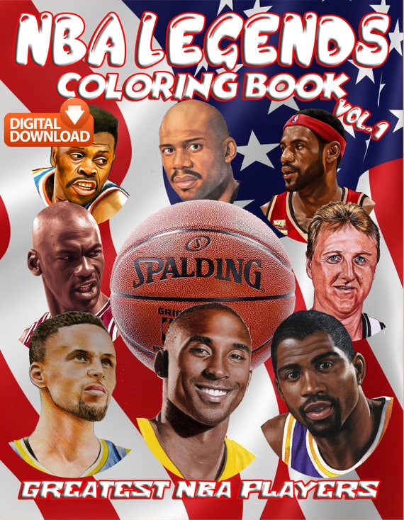 Nba Basketball Players Coloring Pages