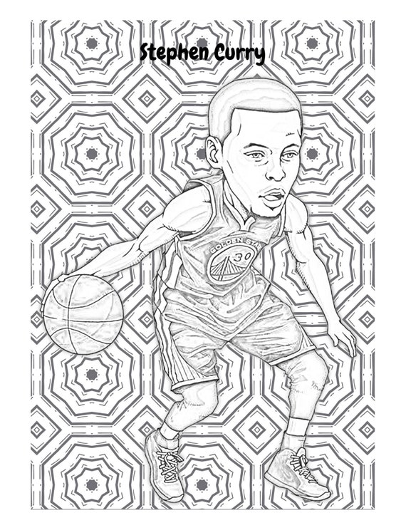 Nba Players Coloring Pages