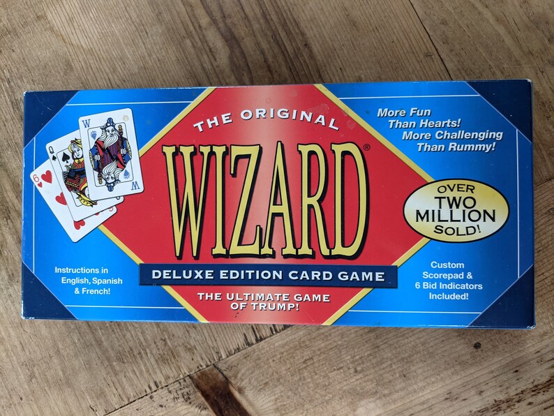 Wizard Card Game Score Sheet Digital Download - Etsy